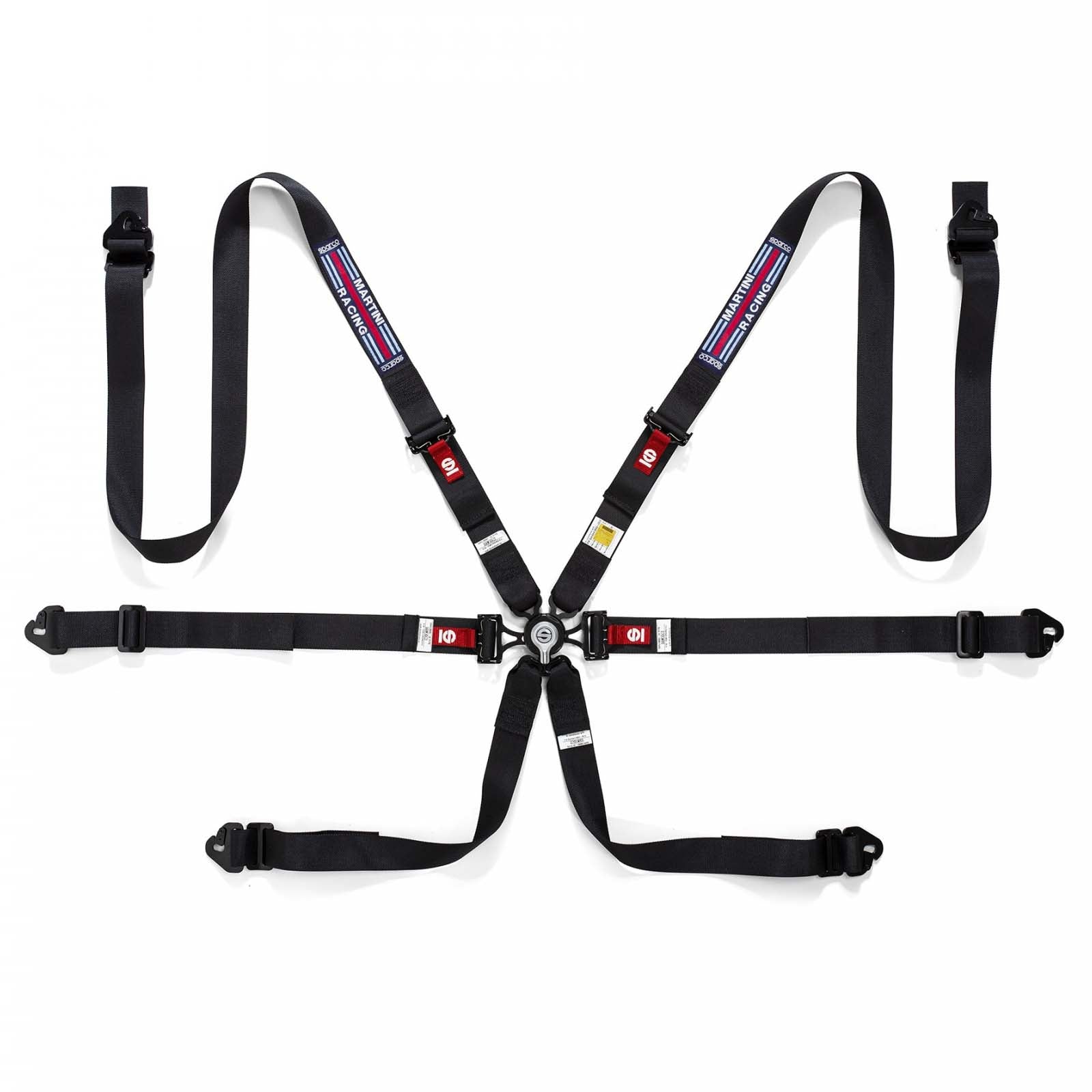 Sparco Martini FIA Hans Endurance 6-Point Racing Harness – Naroescape ...